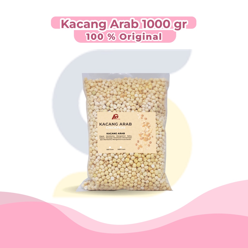 Jual Kacang Arab Original Roasted / Chickpeas / Oleh Oleh Haji dan ...