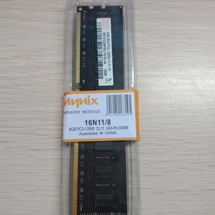 Jual MEMORY RAM HYNIX DDR3 8GB PC12800 - Garansi resmi 1 Tahun | Shopee Indonesia