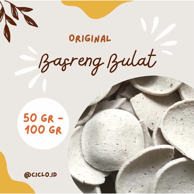 Jual Basreng Bulat Original 50gram dan 100gam | Shopee Indonesia