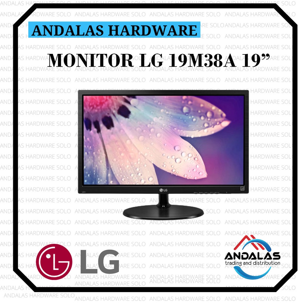 Jual Monitor LG 19M38A 19" LED HD Wide Screen | Shopee Indonesia