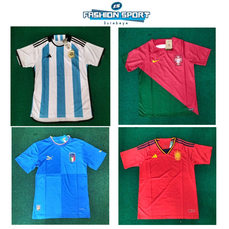 Jual JERSEY NEGARA EROPA 2022-2023 Grade Original | Shopee Indonesia