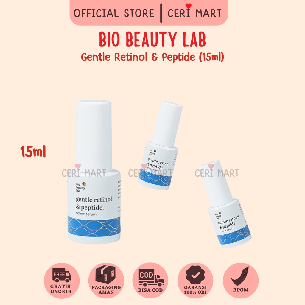 Jual Bio Beauty Lab Gentle Retinol & Peptide 15ml BBL | Shopee Indonesia