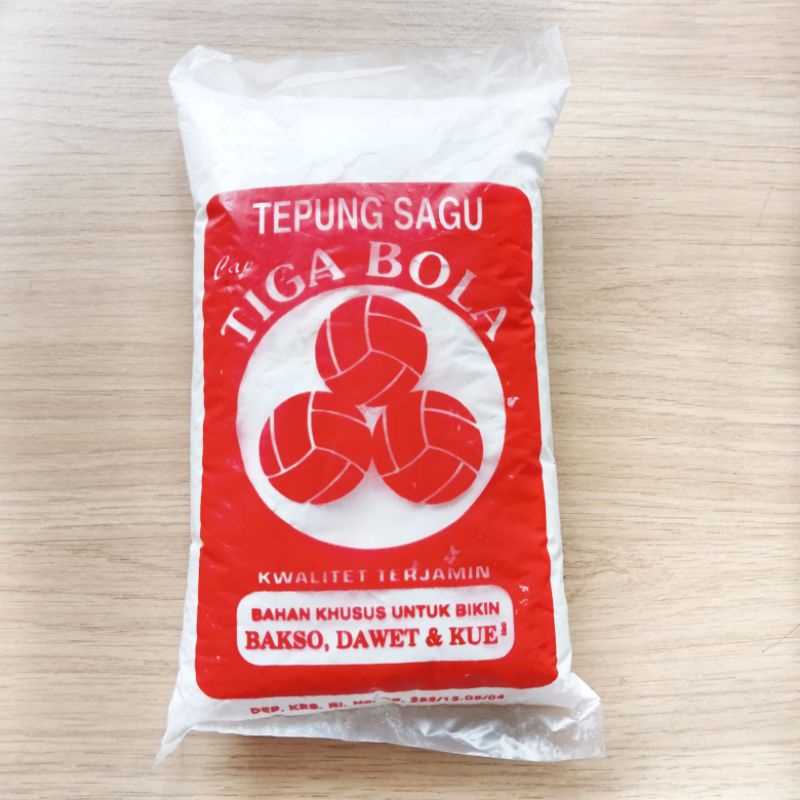 Jual Tepung Tapioka Sagu Cap Tiga Bola 225 Gram | Shopee Indonesia