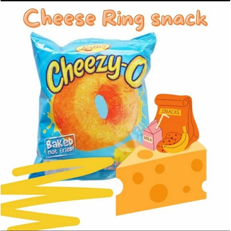Jual Cheezy-O Cheese Ring Snack 60g | Shopee Indonesia