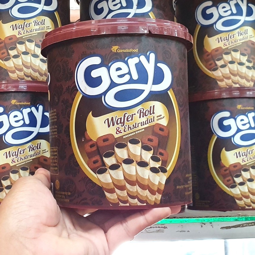 Jual JAR - GERY WAFER ROL / GERRY GERY Jar COKLAT / SEPERTI ASTOR WLCKB ...