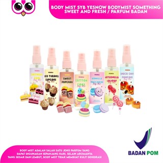 Jual BODY MIST SYB YESNOW BODYMIST SOMETHING SWEET AND FRESH / PARFUM ...
