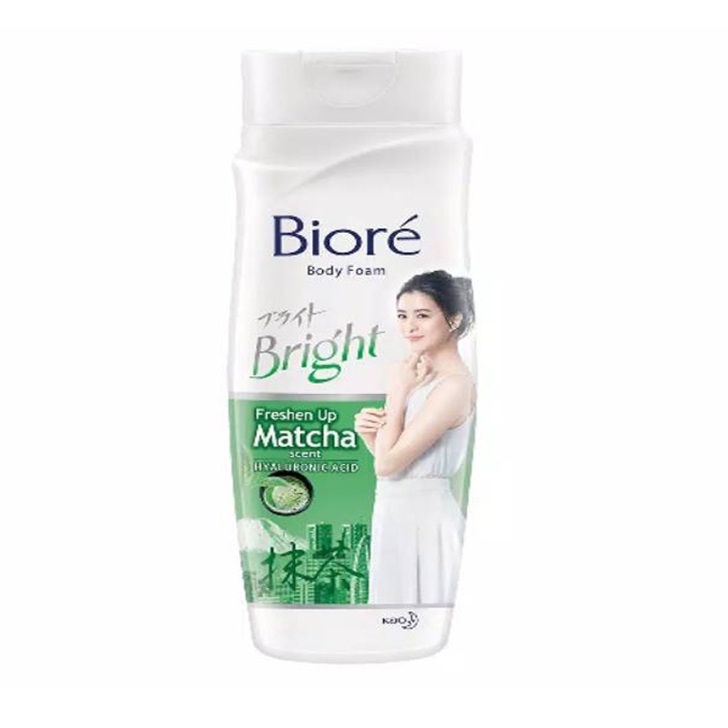 Jual Biore Body Foam Bright Freshen Up Matcha Bottle 100ml | Shopee Indonesia