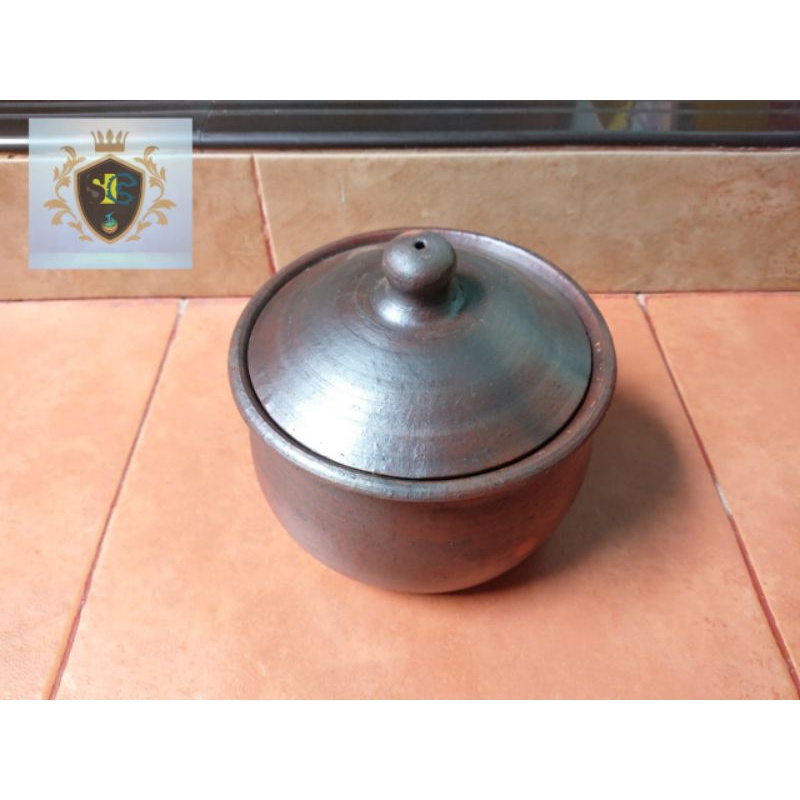 Jual KENDIL BUBUR GERABAH TANAH LIAT D-15 CM PAKET ( 5 PCS ) PANCI ...