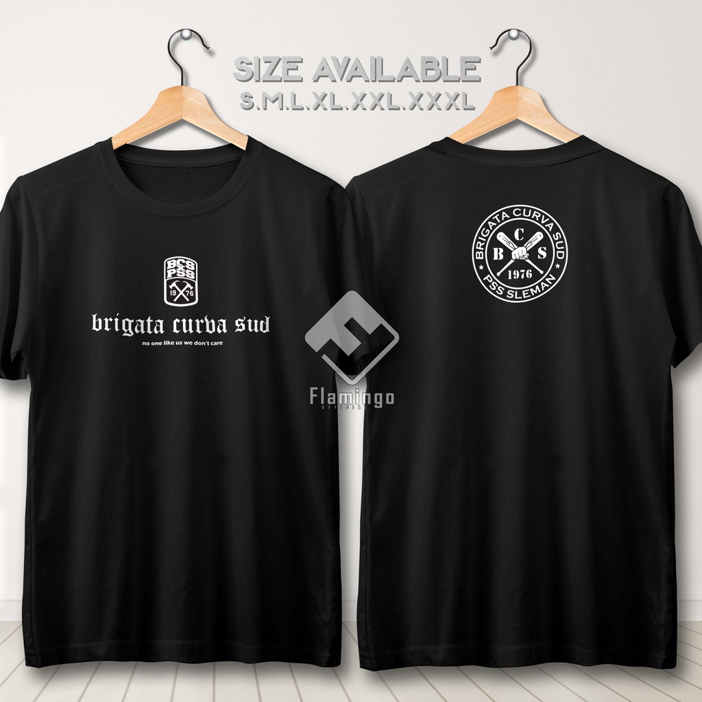 Jual Kaos BCS PSS Sleman Brigata Curva Sud 1976 Baju Supporter Sepak ...