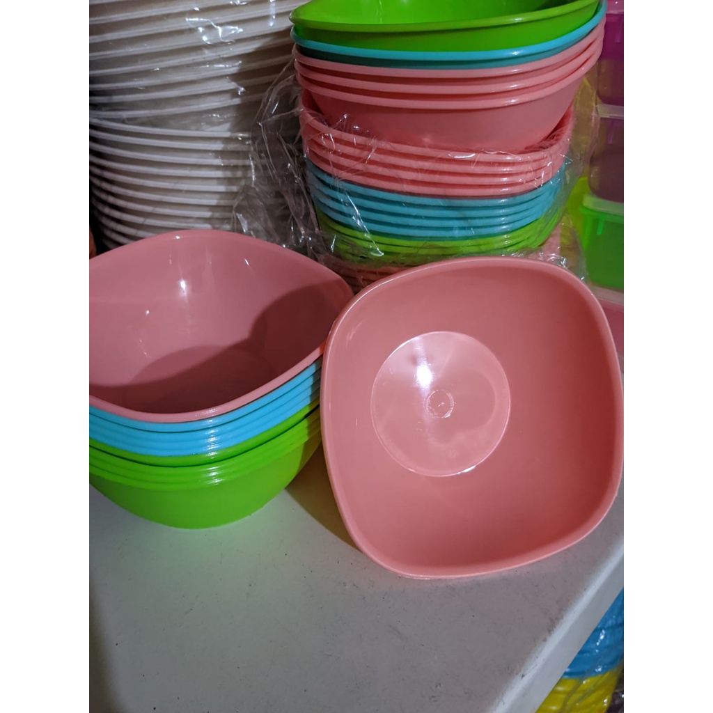 Jual Mangkuk Plastik Kotak Kecil / Mangkok Mini SATURNUS | Shopee Indonesia