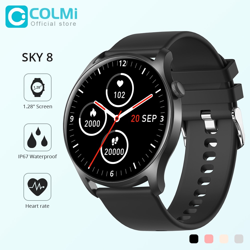 Jual COLMI SKY 8 Jam Tangan Pintar Wanita Layar Sentuh Penuh Pelacak ...