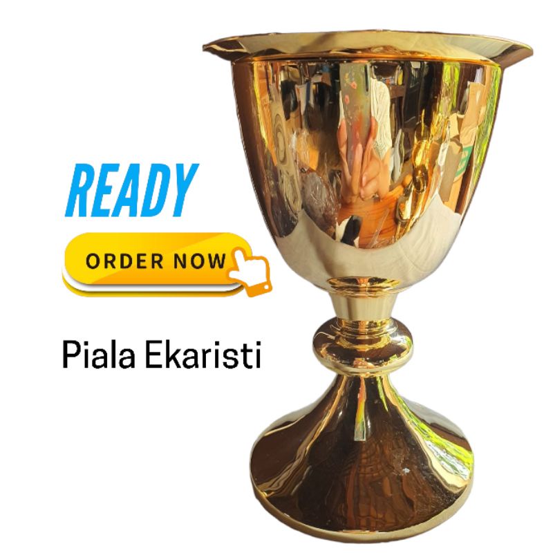 Jual PIALA POLOS EKARISTI KATOLIK 16 CM/ KASULA ROMO PASTOR IMAM ...