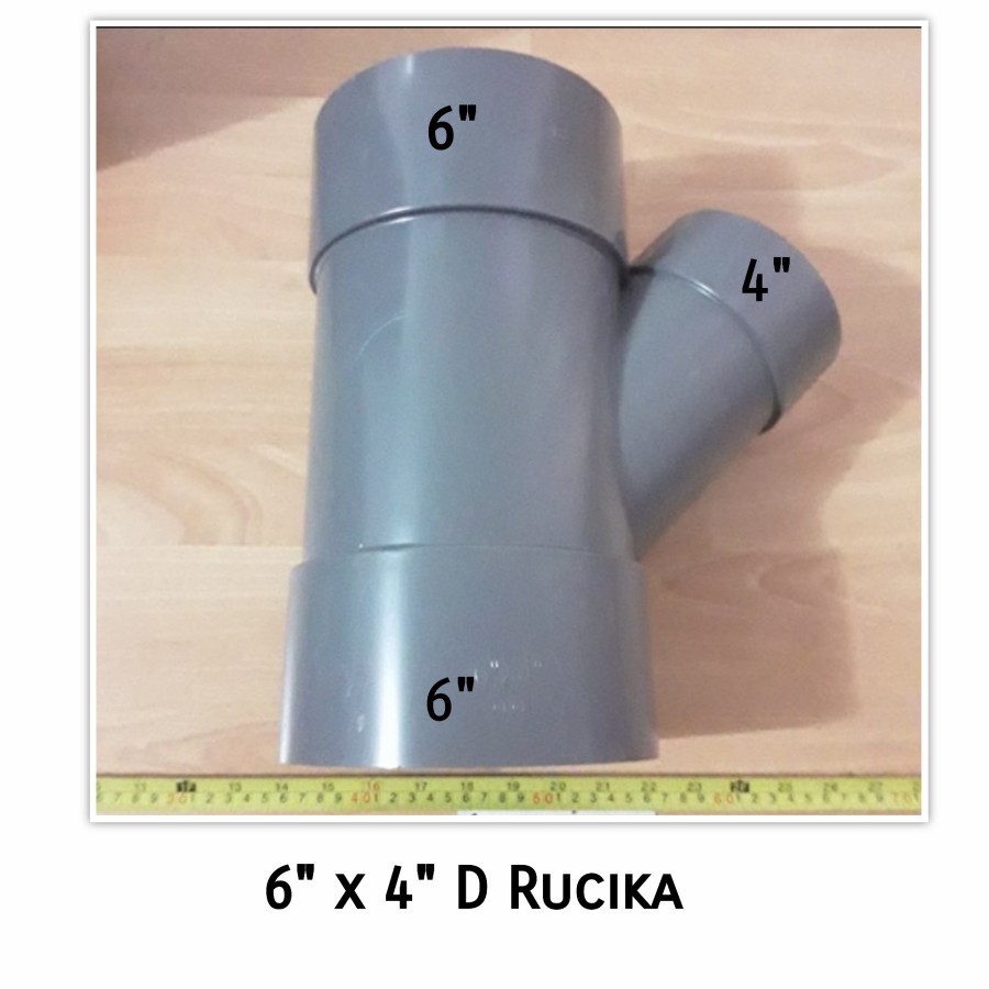 Jual TEE Y 6" x 4" 45 derajat - TY 6" x 4" 45 derajat tee y 6x4 / ty / Y branch / Y-branch 45 ...