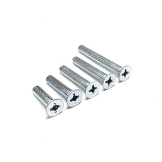 Jual Baut JF M8 Baut Kepala Obeng Rata Obeng Plus (25 pcs) ukuran 8 mm ...