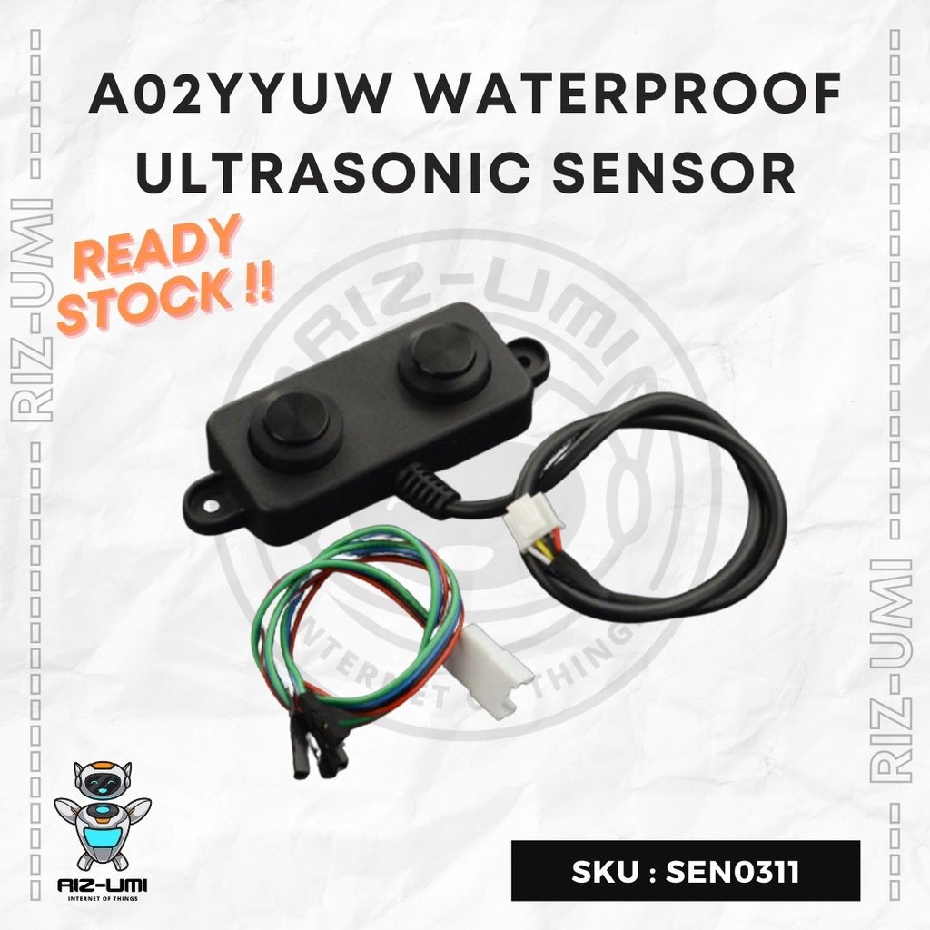 Jual A02YYUW Waterproof Ultrasonic Sensor | Shopee Indonesia