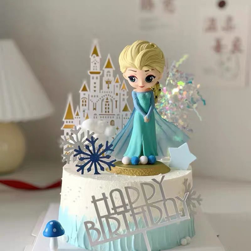 Jual Topper Boneka Princess Frozen Elsa Anna Olaf Salju Snow Dekorasi ...