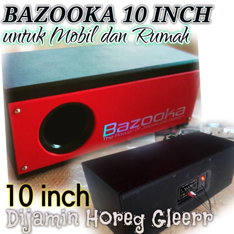 Jual AKTIVE SUBWOOFER BAZOOKA 10 INCH TERBAIK SUBWOOFER AKTIV TERMURAH ...