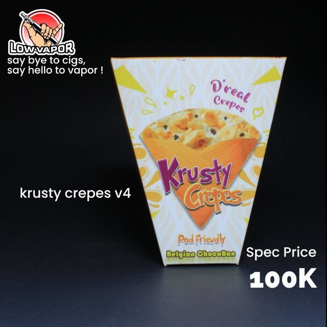 Jual Liquid SALT KRUSTY CREPES V4 by Dianna Dee 15Mg 30Ml | Shopee ...