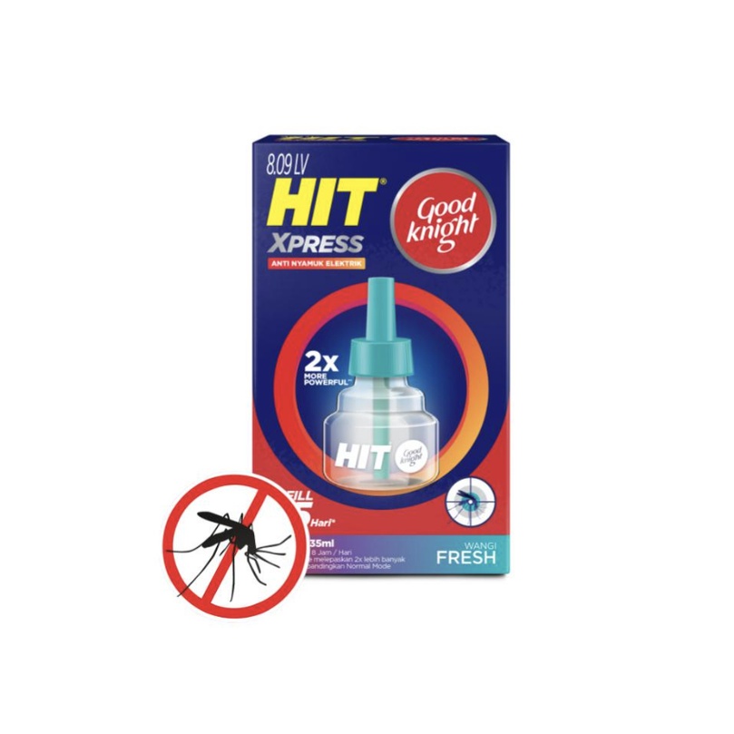 Jual Hit Good Knight Xpress Refill Fresh 45 Hari - Refill Obat Nyamuk ...