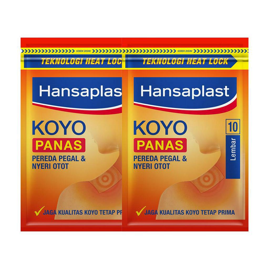 Jual Hansaplast Koyo Panas Resealable 2 x 10 pcs | Shopee Indonesia