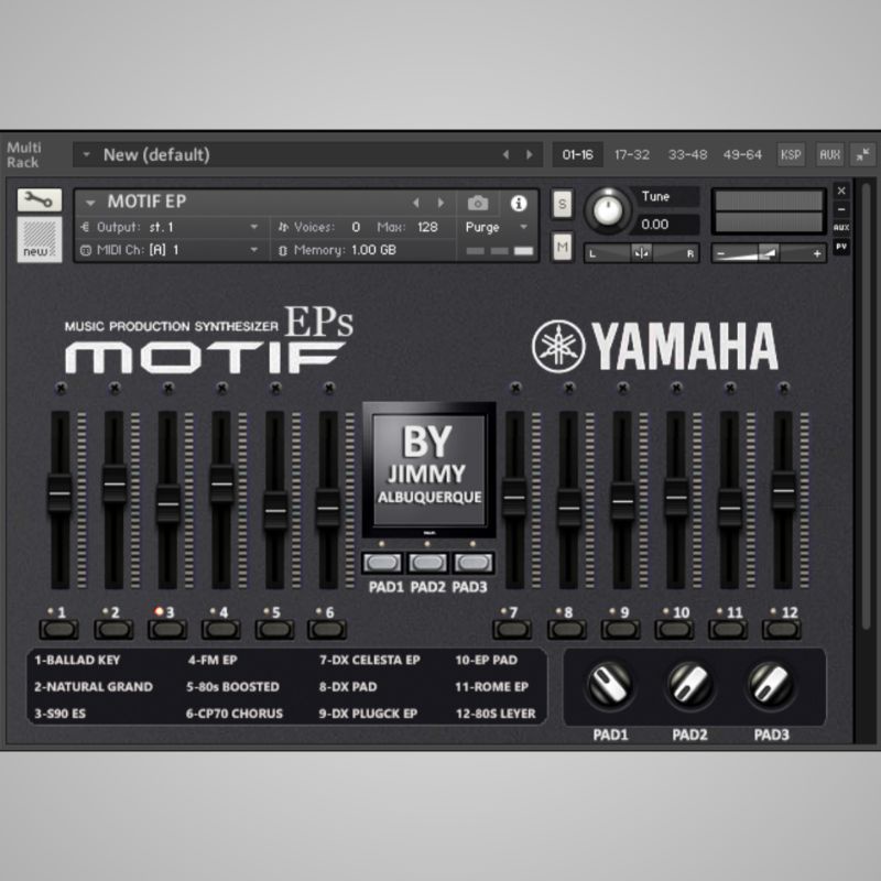 Jual MOTIF EPs YAMAHA VST-LIBRARY KONTAKT | Shopee Indonesia