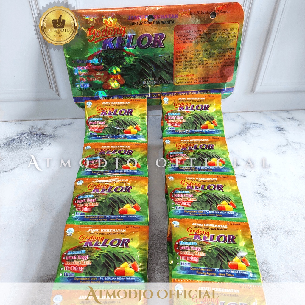 Jual [100% ORIGINAL] Obat Jamu Pereda Nyeri GODONG KELOR | Shopee Indonesia
