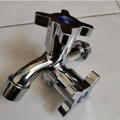 Jual kran cabang / double stainles / KRAN SHOWER / KRAN DOUBLE | Shopee ...