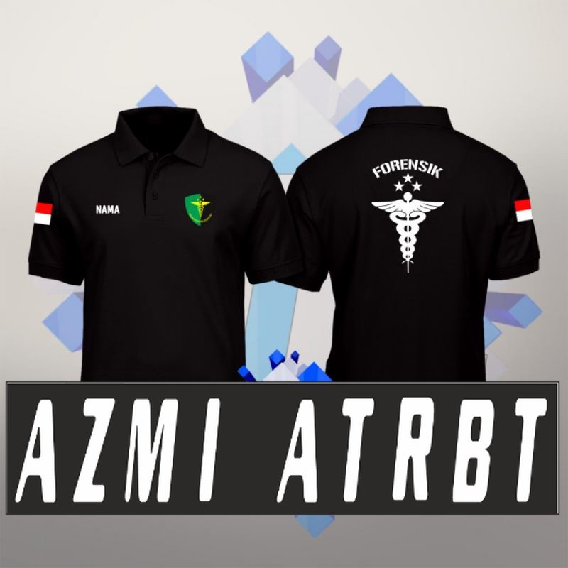 Jual KAOS POLO SHIRT PENDEK FORENSIK DOKPOL KEDOKTERAN KEPOLISIAN ...