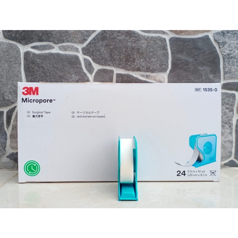 Jual Micropore 3m Micropore 1/2 inch Micropore Plester 3m Medis 0,5 ...