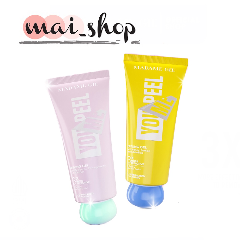 Jual Madame Gie You Peel me - Peeling gel | Shopee Indonesia