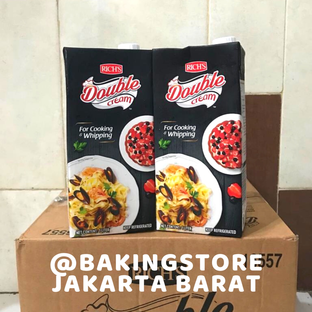 Jual Richs Double Cream | Rich's Rich Cooking Whipping Cream 1L ...