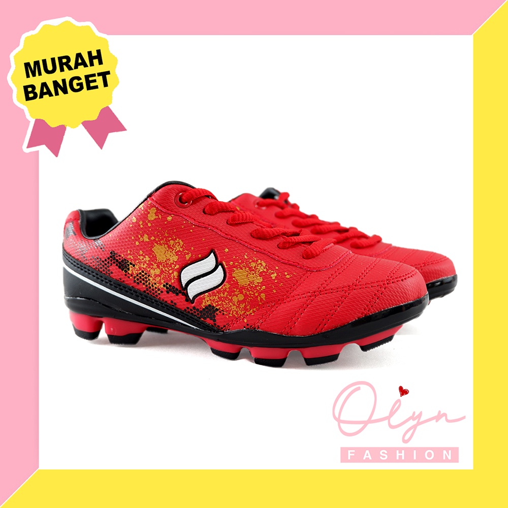 Jual Sepatu Sepakbola Anak FINOTTI FIFA 15 JR - MERAH | Shopee Indonesia