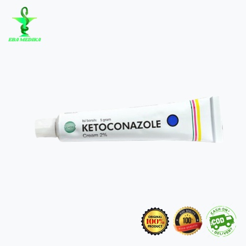 Jual Salep gatal jamur,kudis kurap,panu dan kutu air KETOCONAZOLE CREAM 2% Original kaef ...