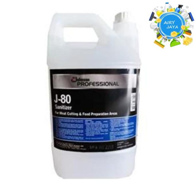 Jual SC Johnson J-80 Sanitizer Food Grade Sanitizer Liquid 4 Liter | Shopee Indonesia