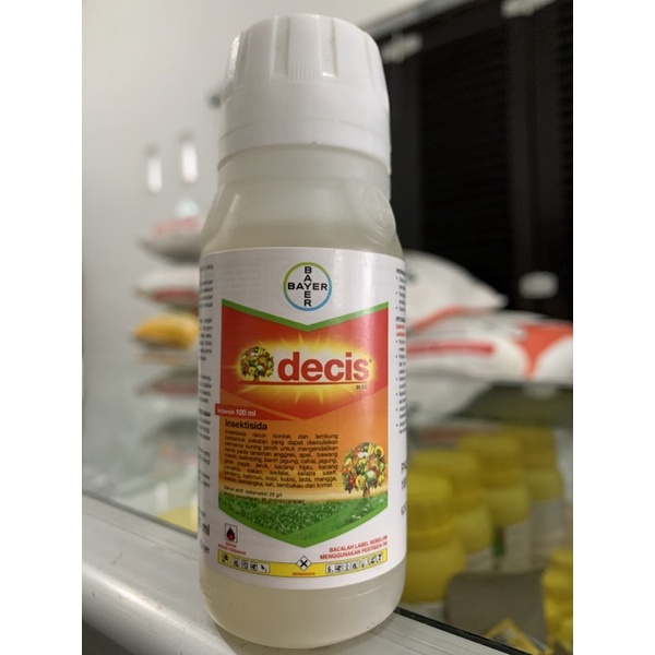 Jual Insektisida DECIS - 100 Ml Obat pembasmi hama ulat kutu putih ...