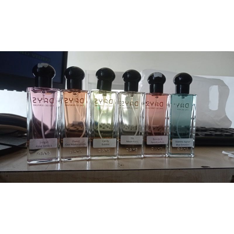Jual (TULIS VARIAN DI CATATAN) DAYS PARFUM ORIGINAL GROSIR ALL VARIAN ...