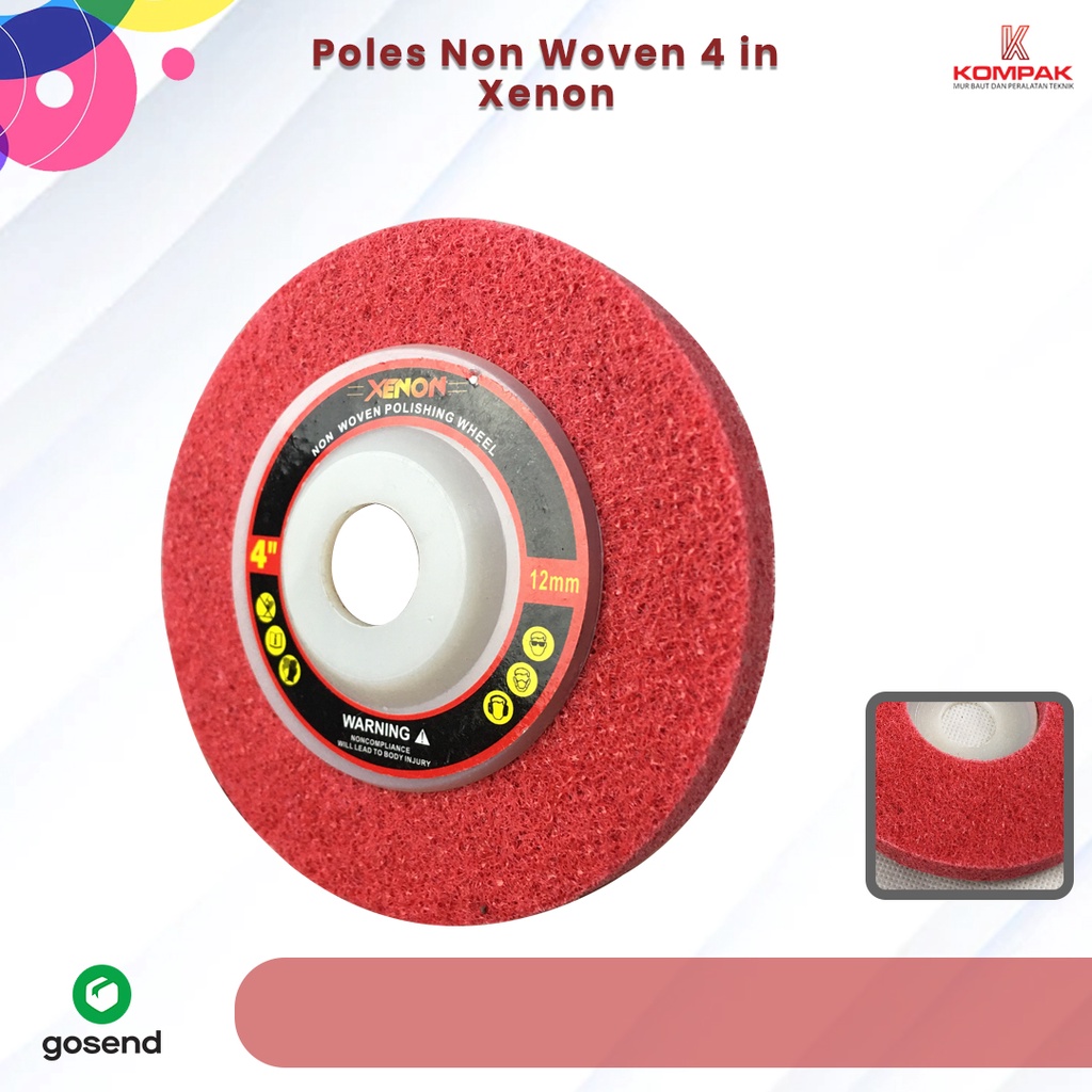 Jual NON WOVEN DISC Mata Gerinda Poles Polishing Wheel Disk Besi ... Jual NON WOVEN DISC Mata Gerinda Poles Polishing Wheel Disk Besi ...