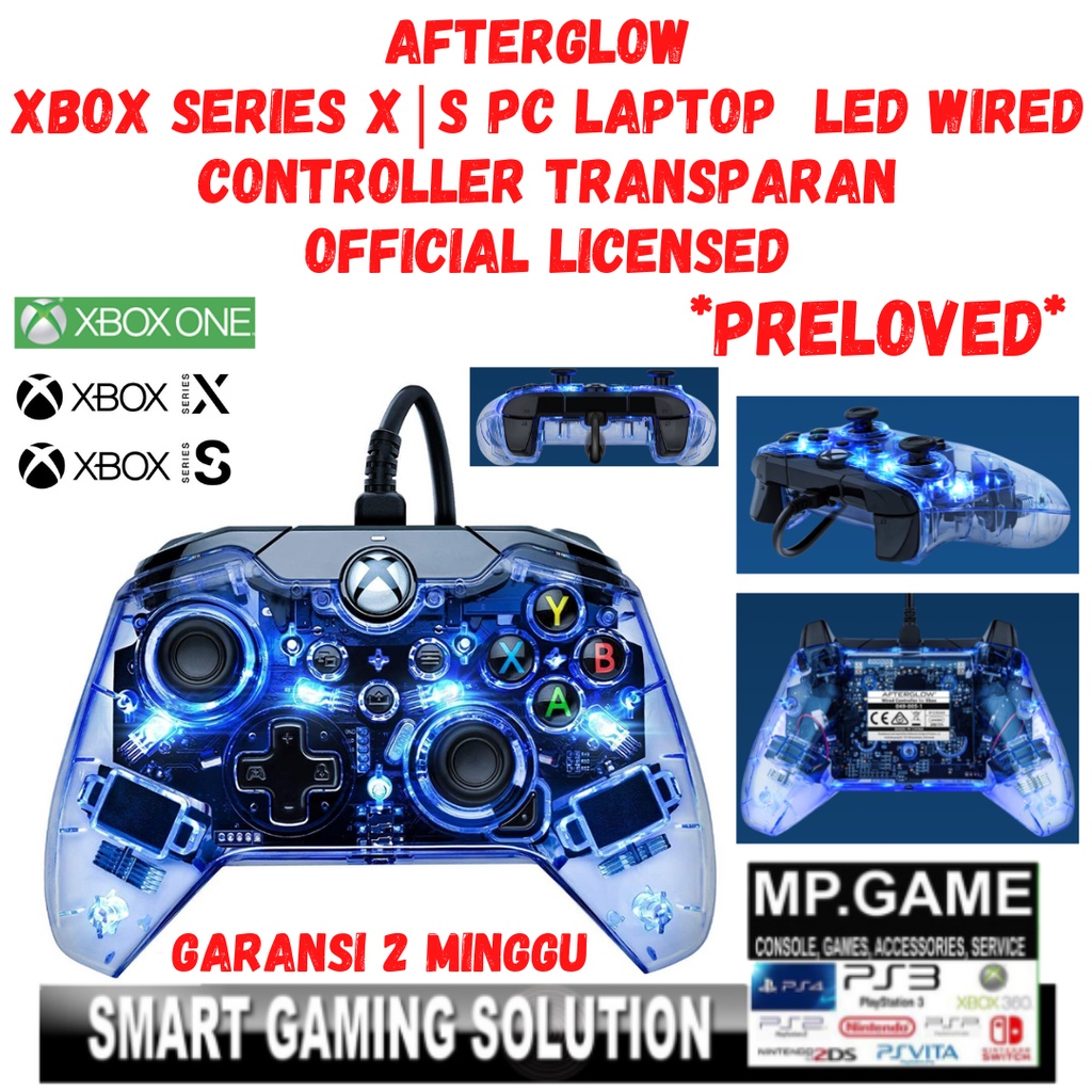 Jual Gamepad Joystick XBOX SERIES X|S PC Laptop AFTERGLOW LED WIRED ...
