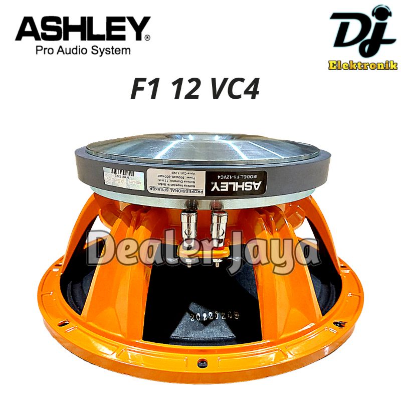 Jual Speaker Komponen Ashley F1 12 VC4 / F1 12VC4 - 12 inch | Shopee ... Jual Speaker Komponen Ashley F1 12 VC4 / F1 12VC4 - 12 inch | Shopee ...