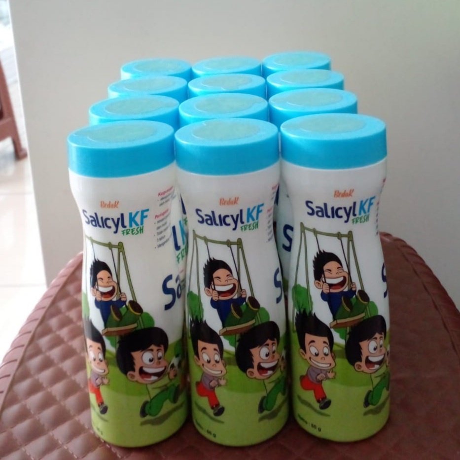 Jual KF Bedak Salicyl Fresh Botol 60 Gr (1 Lusin = 12 pcs) | Shopee ...
