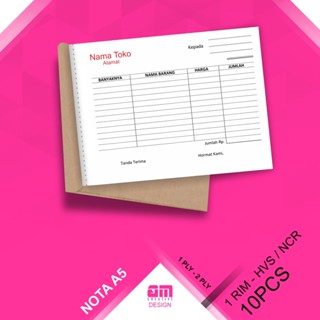 Jual BUKU NOTA CUSTOM BUKU NOTA KASTEM NOTA RESEP NOTA SLOP GAJI NOTA ...