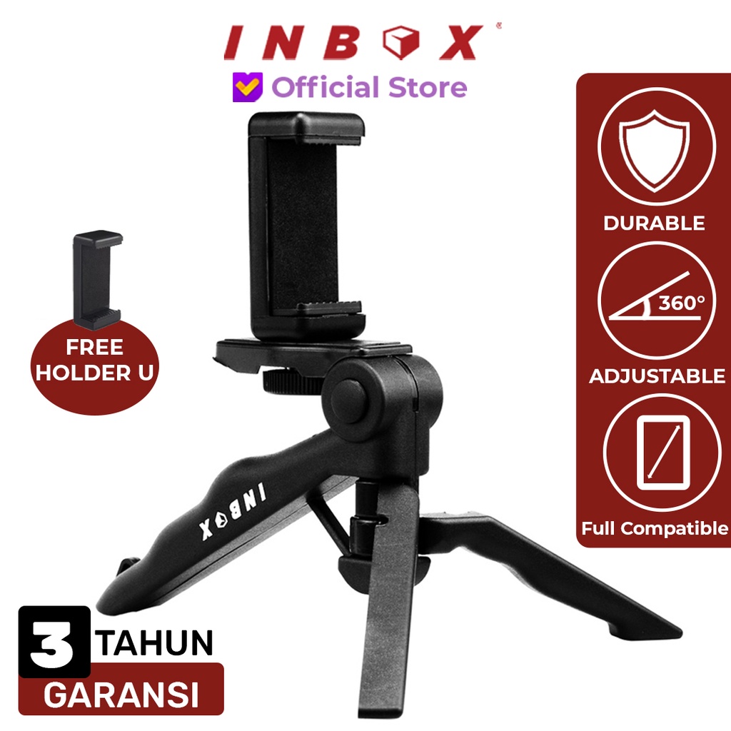 Jual INBOX MT-1 Selfie Stick Tongsis Tripod HP Kamera Portable Tongsis ...