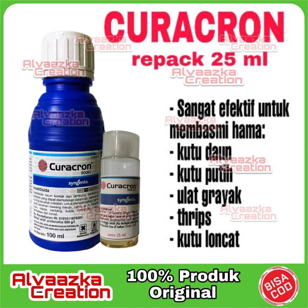 Jual REPACK Curacron 500EC 25ml | Curacron Syngenta | Shopee Indonesia