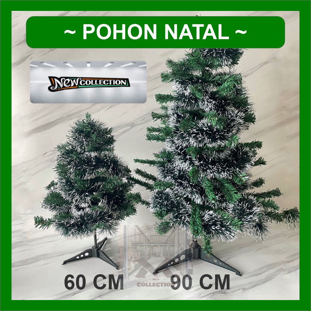 Jual MVCollection POHON NATAL PORTABLE POHON NATAL POLOS PVC DAN PINE ...