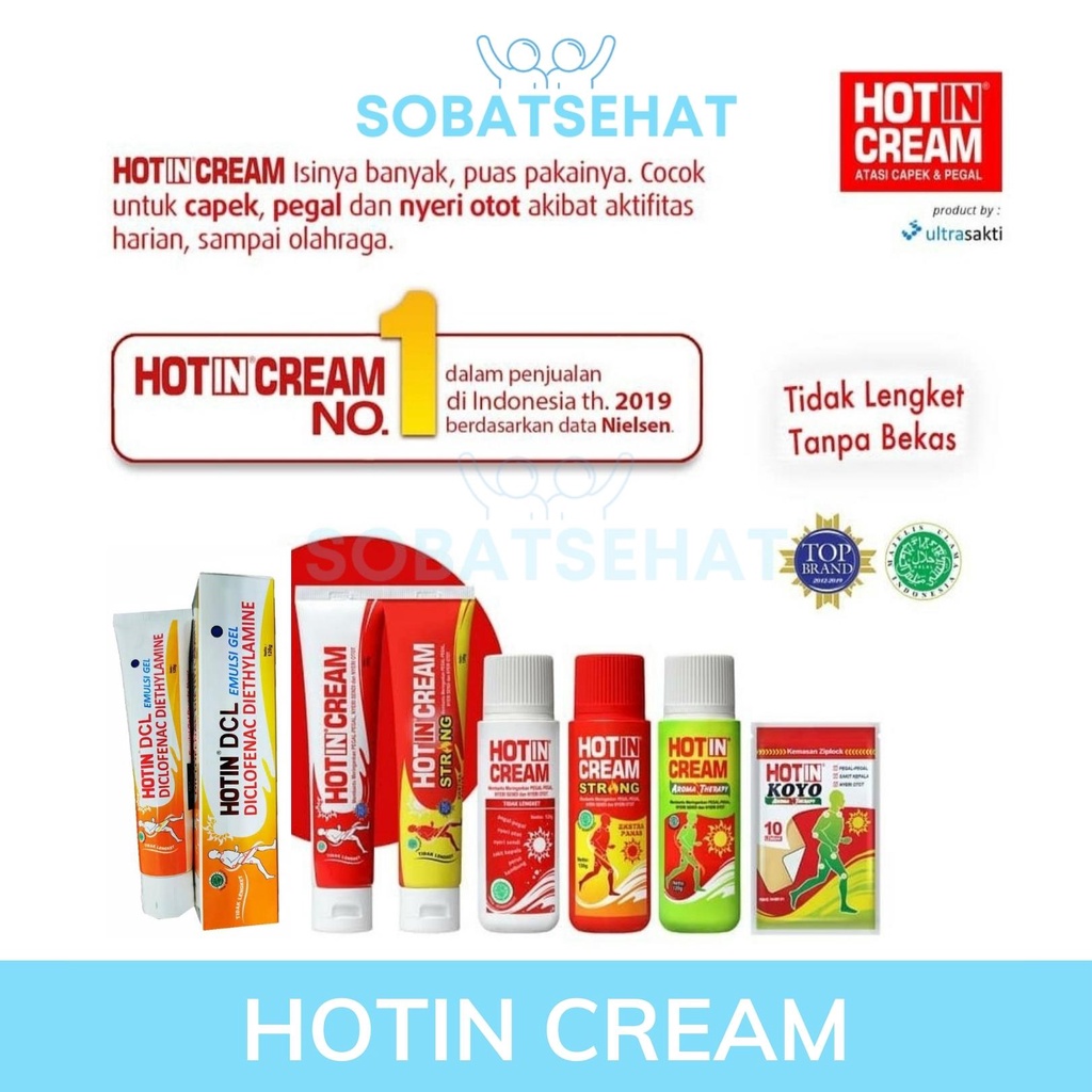 Jual Hotin Cream Tube / Botol / GO / DCL | Shopee Indonesia