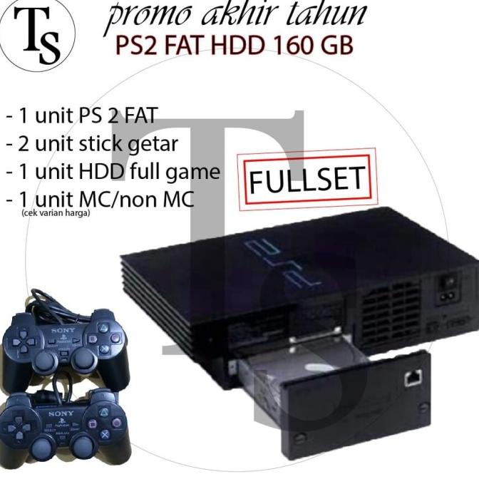 Jual ps2 fat hardisk 160 GB | Shopee Indonesia