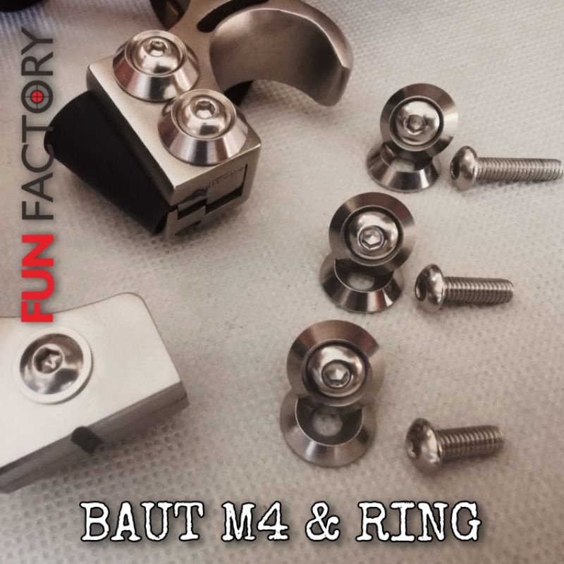 Jual Ring Baut M4 Ketapel | Shopee Indonesia