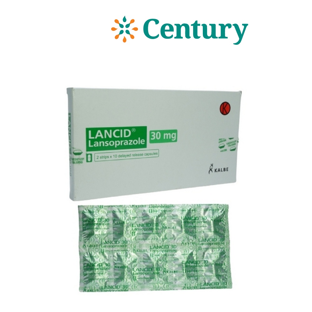 Jual LANCID 30 MG 1 STRIP ISI 10 KAPSUL/LANZOPRASOLE/SAKIT MAAG ...