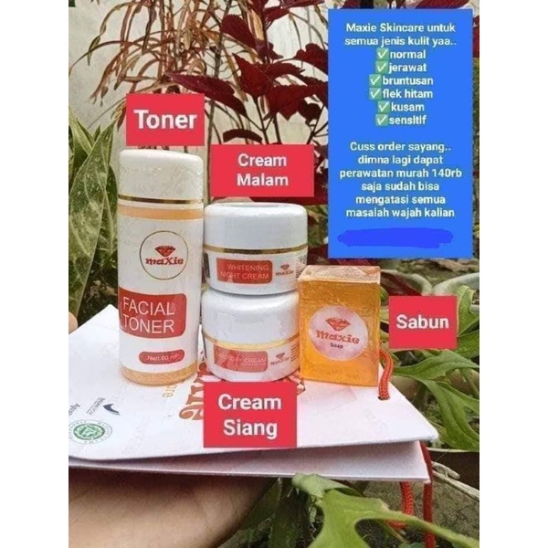 Jual Cream Maxi Glow KEMASAN BARU // Skincare ORI (Mengglowingkan wajah ...