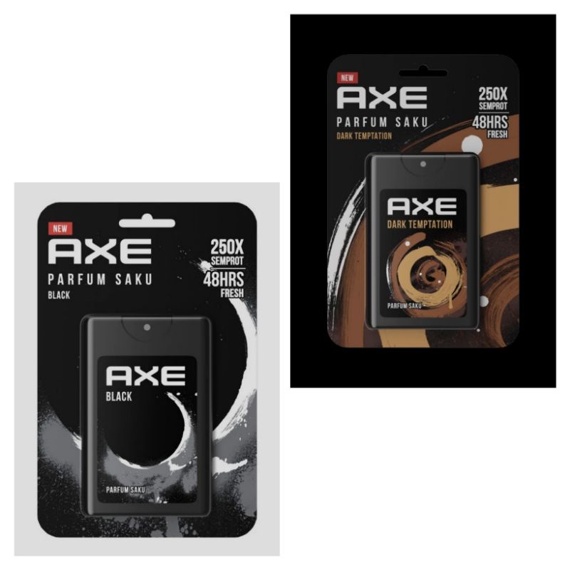 Jual Axe Parfum Saku Dark Temptation/Black 17ml | Shopee Indonesia